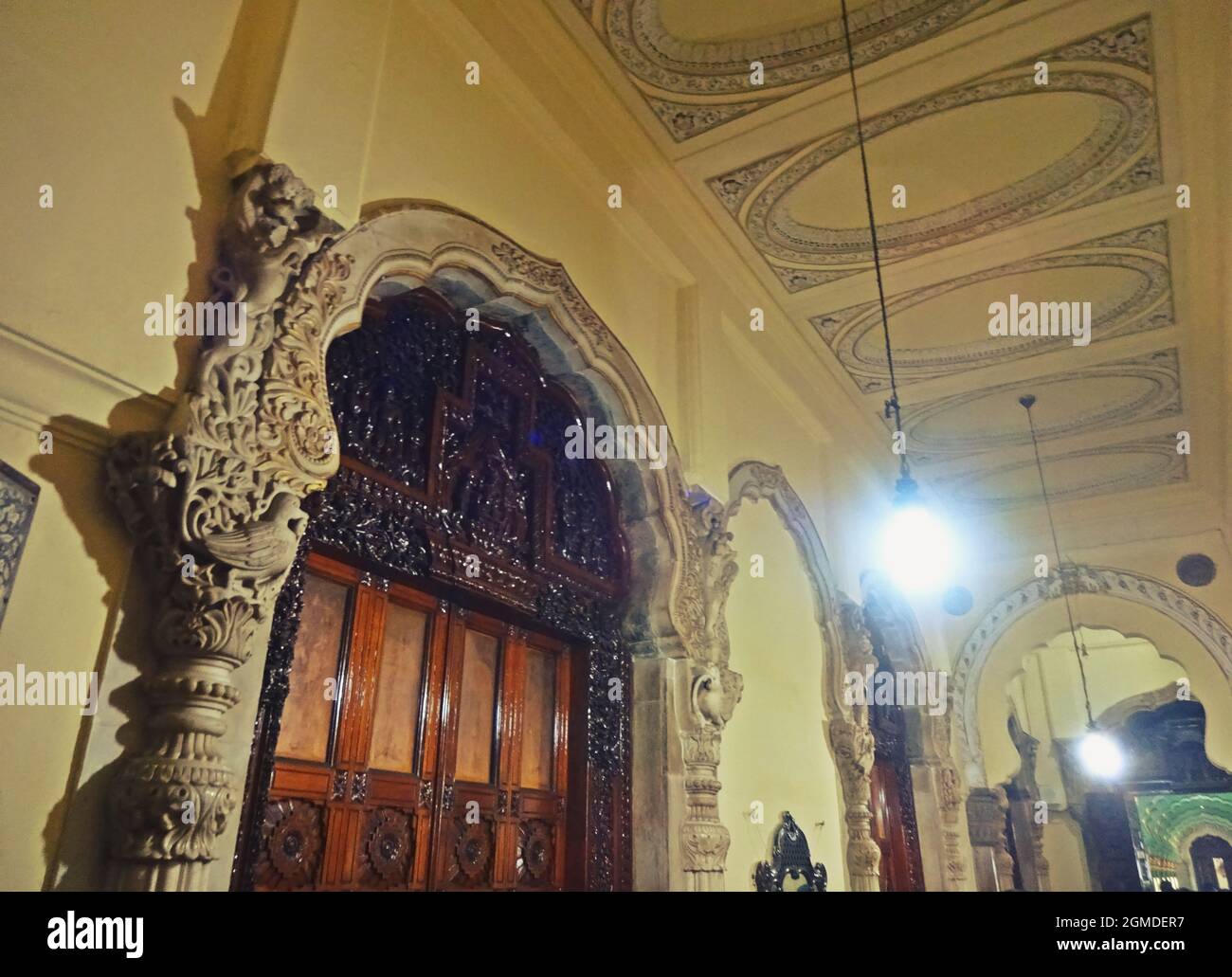 interior of Amba Vilas Palace (Mysore Palace) karnataka india Stock Photo - Alamy