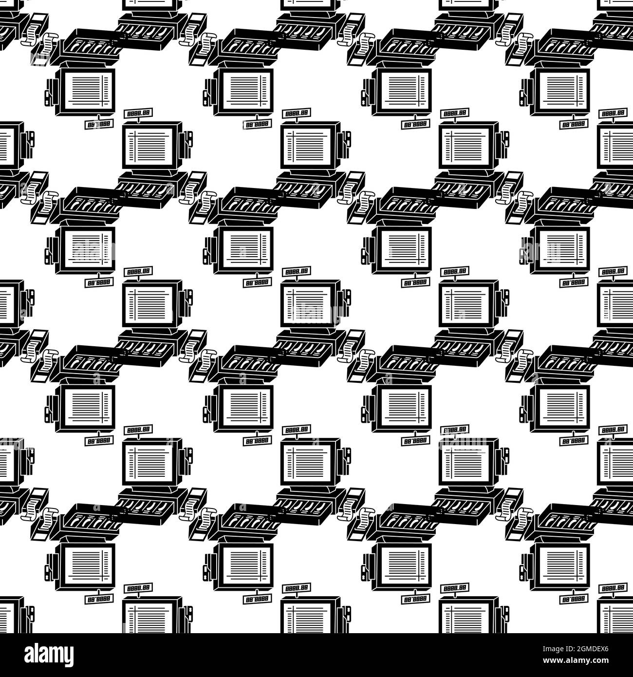 Cash register pattern seamless background texture repeat wallpaper ...