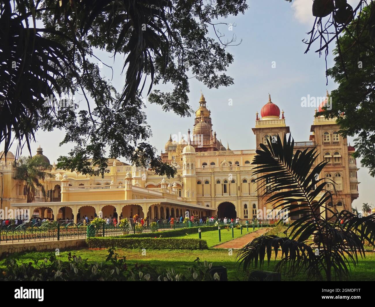 exterior of amba vilas palace (mysore palace) karnataka india Stock ...