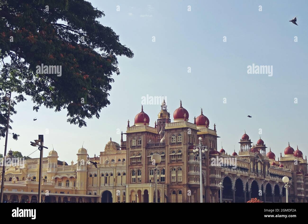 exterior of amba vilas palace (mysore palace) karnataka india Stock ...