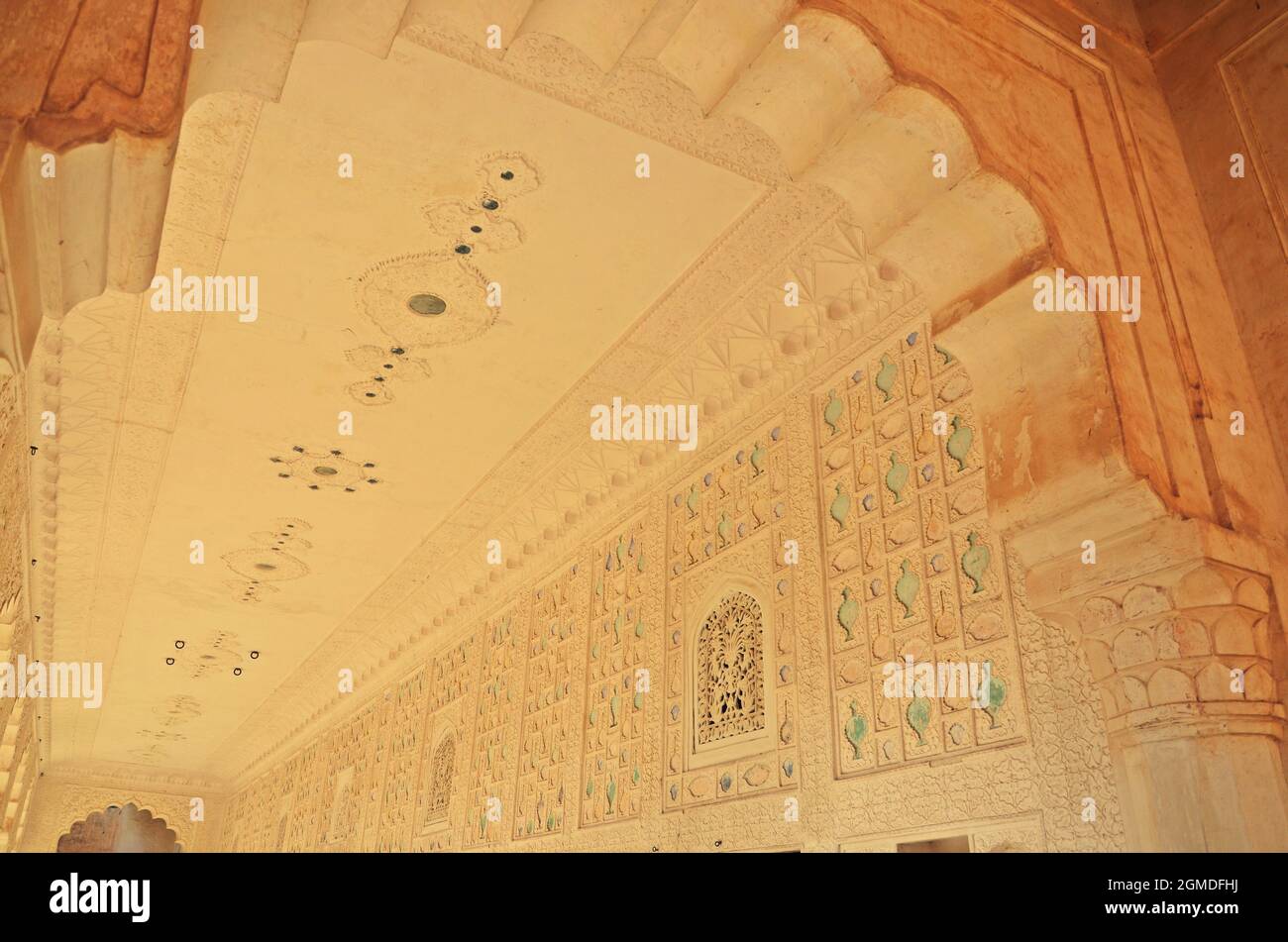 interior of palace at Amer Fort (Amber Fort) Jaipur,rajasthan,india ...