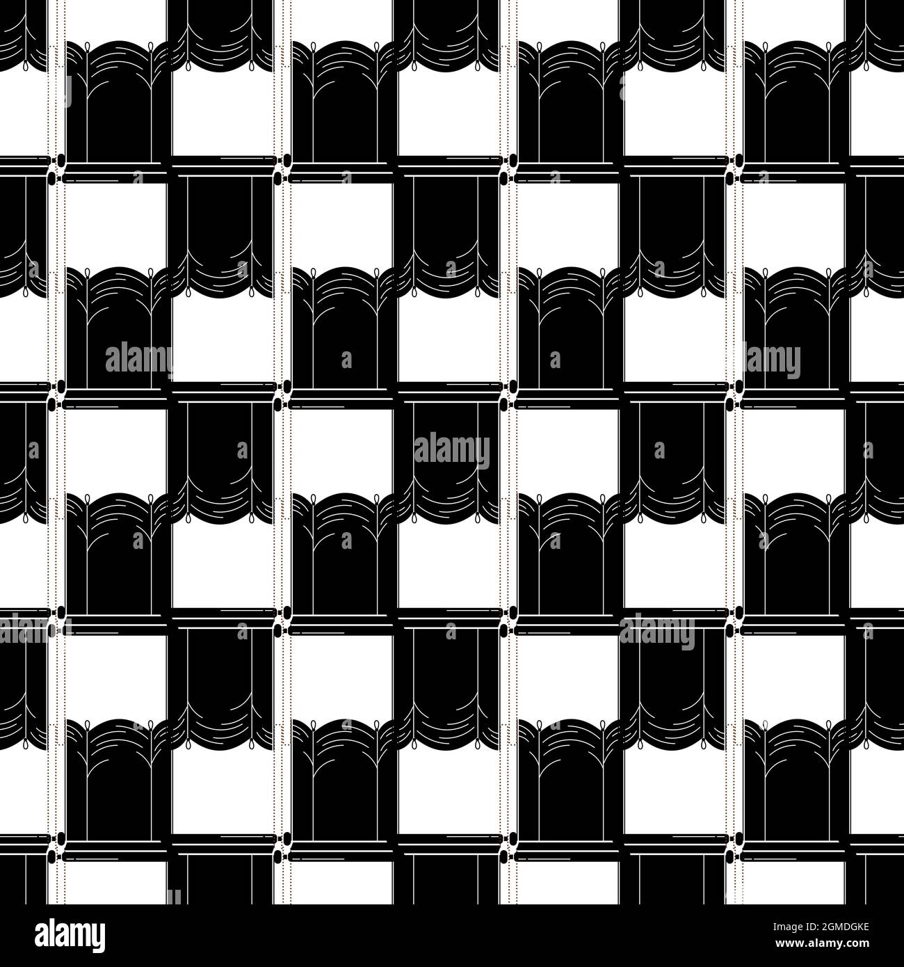 Kitchen window blind pattern seamless background texture repeat ...