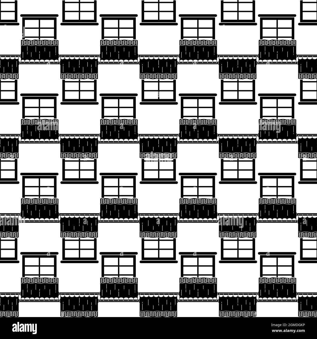 Small kitchen curtain pattern seamless background texture repeat ...