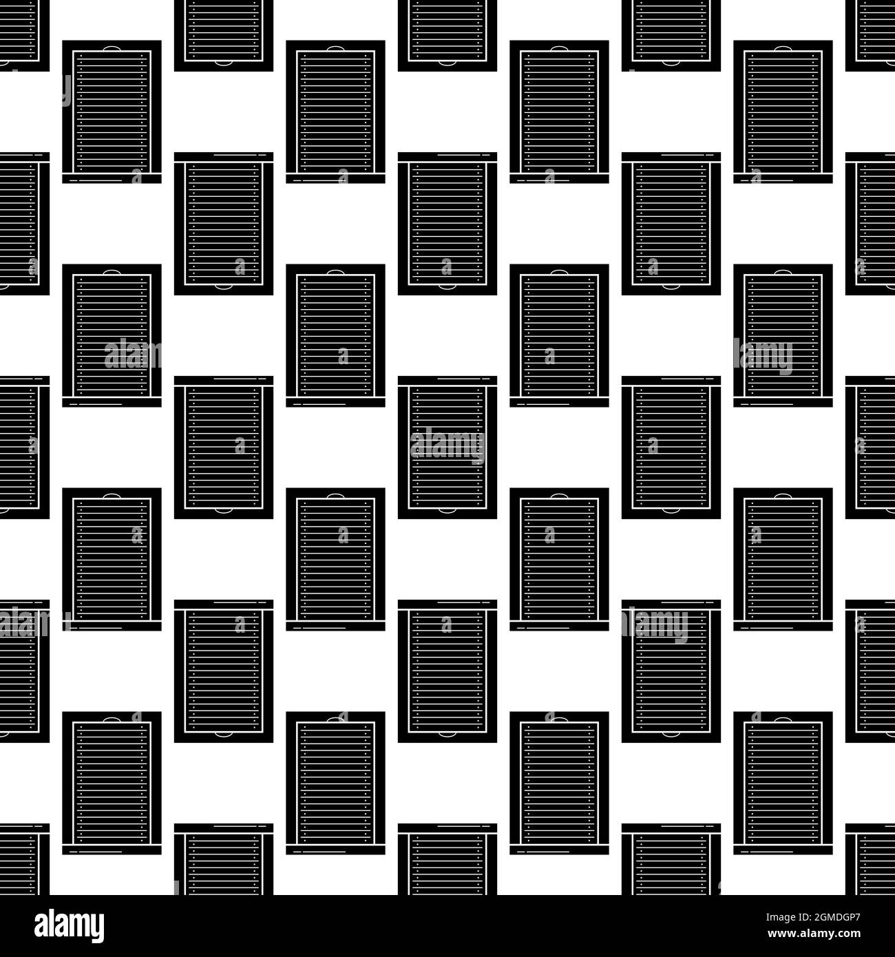 Louvers Pattern Seamless Background Texture Repeat Wallpaper Geometric Vector Stock Vector Image