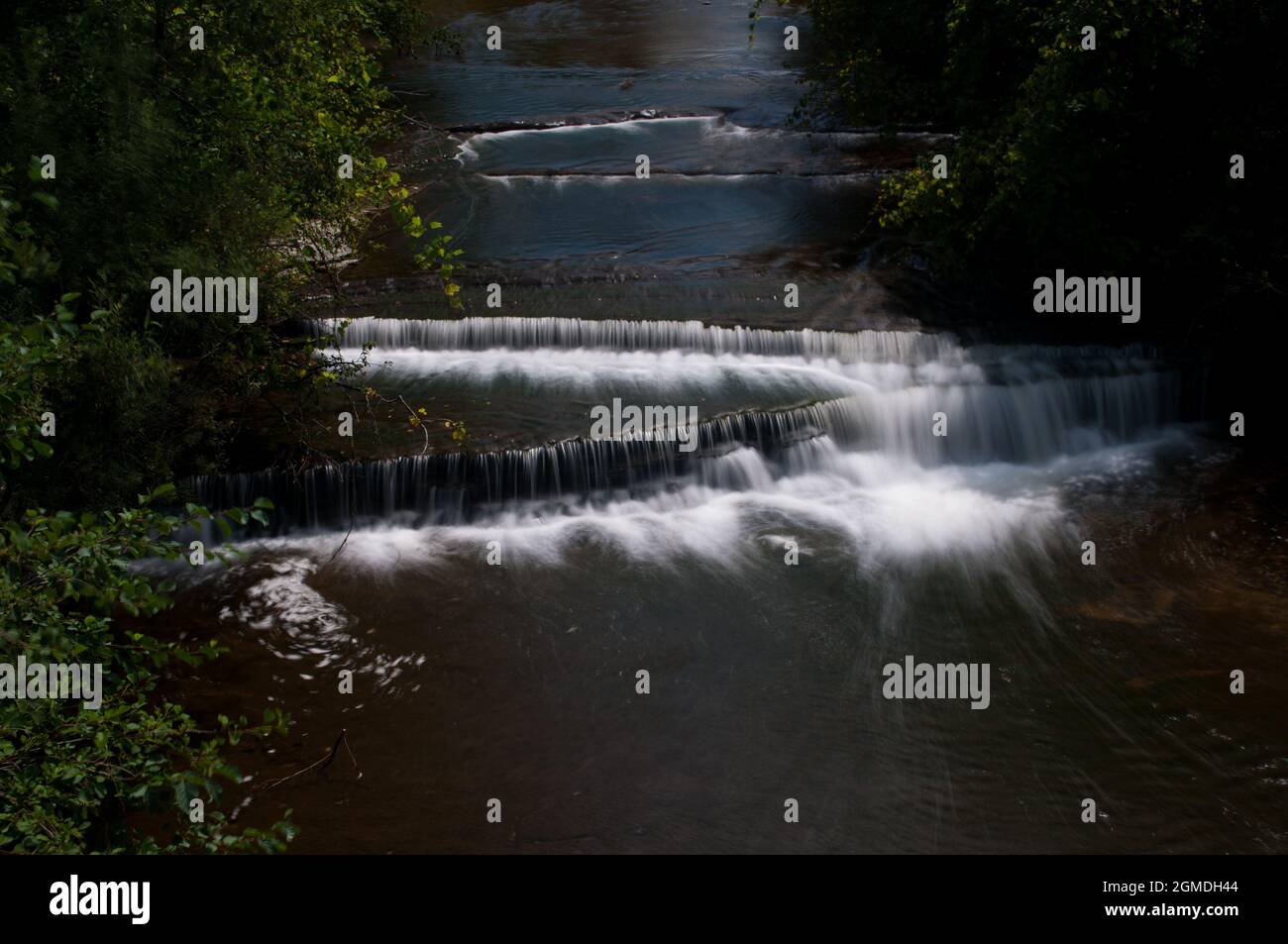 Water rushing across the landscape Stock Photo - Alamy
