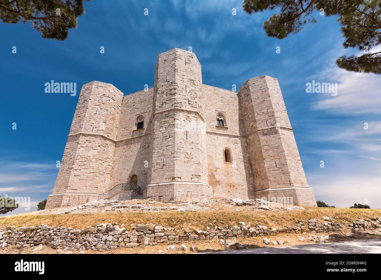 Andria, Italy - 18 June 2021: Castel del Monte of Frederick II of ...
