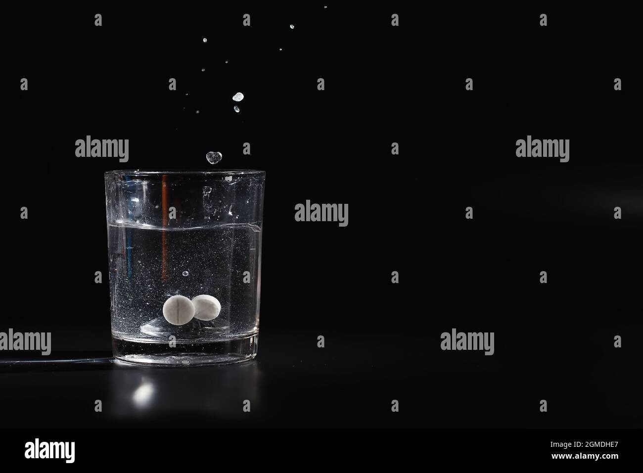 Water soluble tablets. The medicine is soluble. Anti-hangover ...