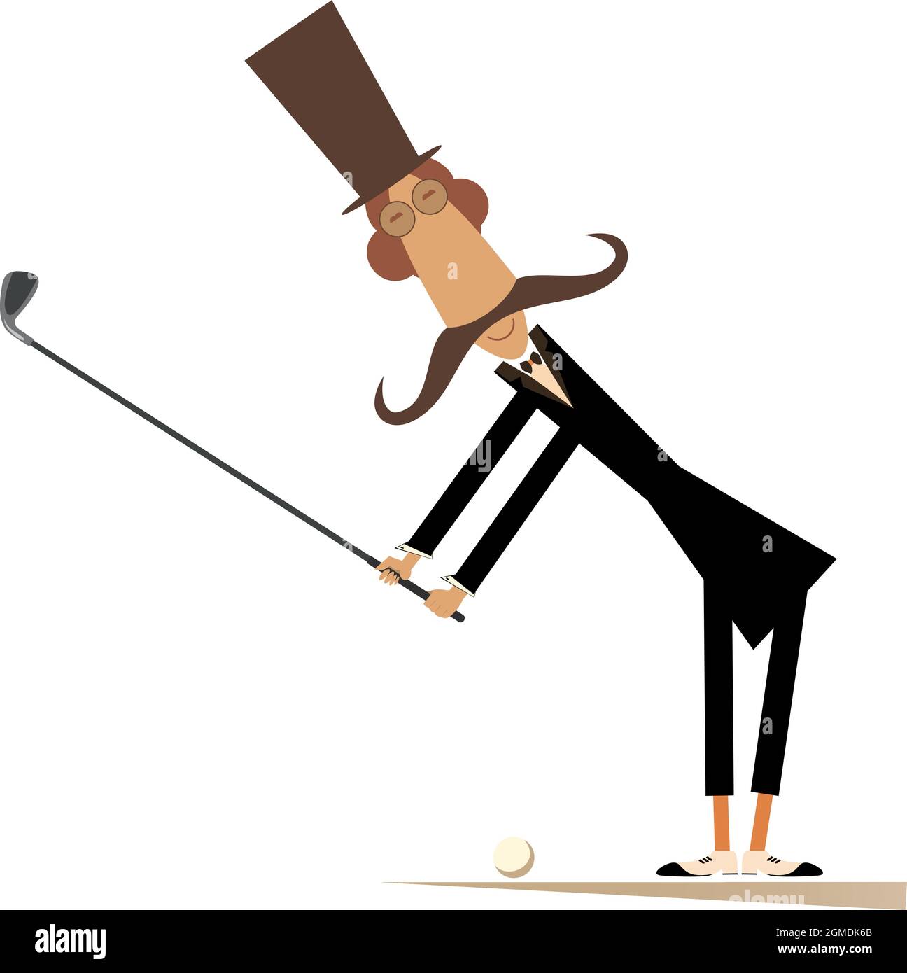 The k club golf course Stock Vector Images - Alamy