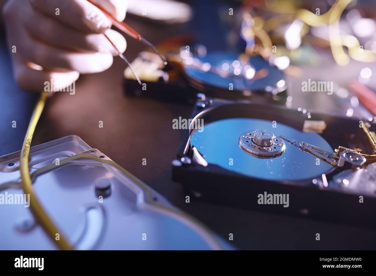 Computer equipment. Repair of PC components. Hard drive for restoration ...