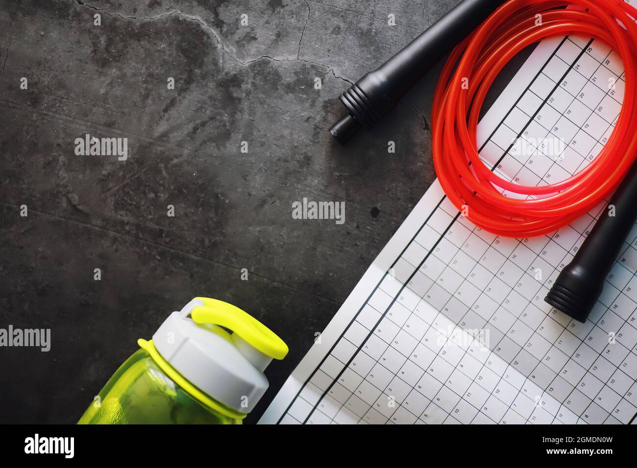 Jump rope. Physical education. Sports exercise equipment. Rope ...