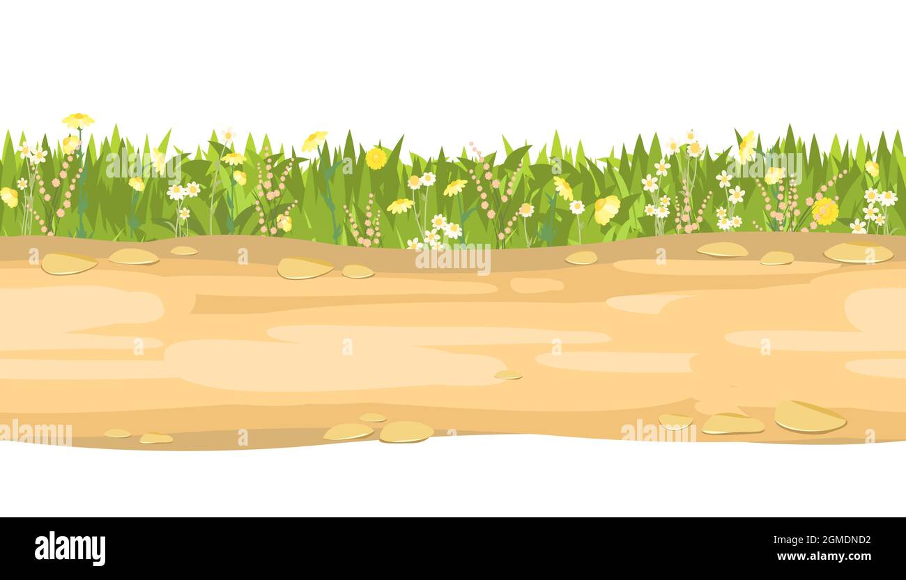 Horizontal Dirt Road