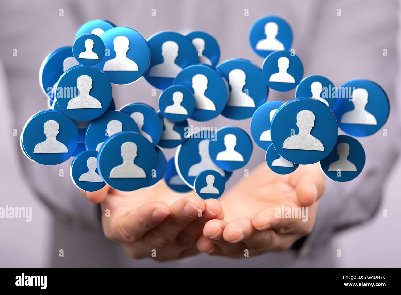 Conference connection for teamwork; business and digital concept Stock ...