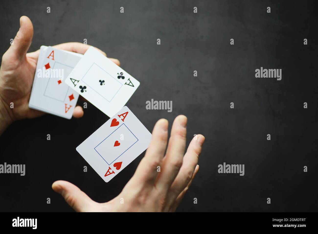 The concept card tricks and presentations. The concept of a sharpie in ...