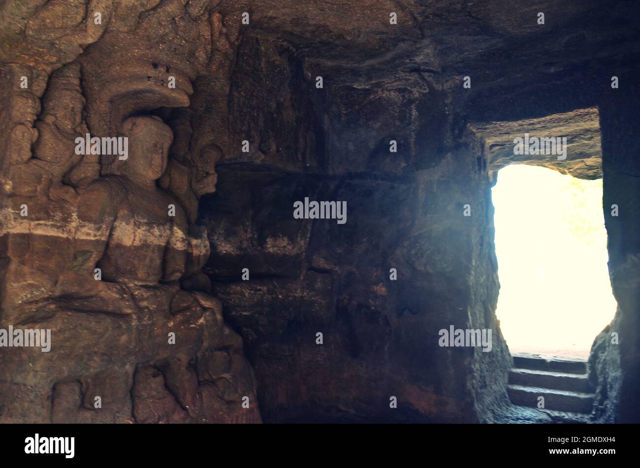 carving at ellora caves unesco world heritage site aurangabad ...