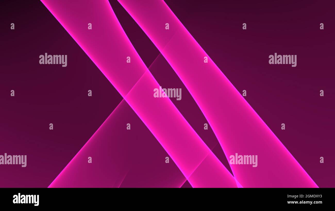 Abstract background 4k lilac lavender pink light dark neon waves and ...