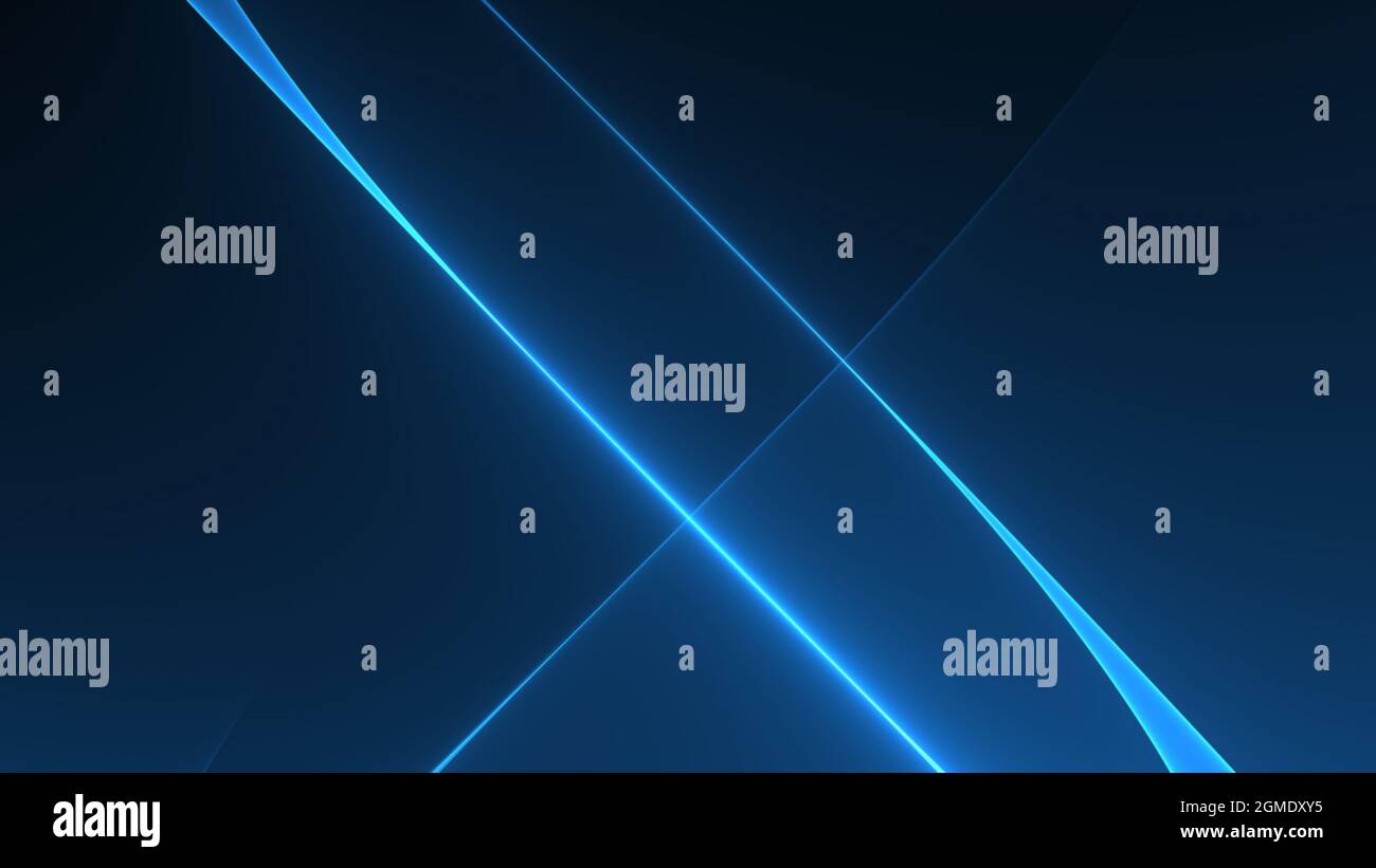 Abstract background 4k blue light dark neon waves and lines Stock Photo ...