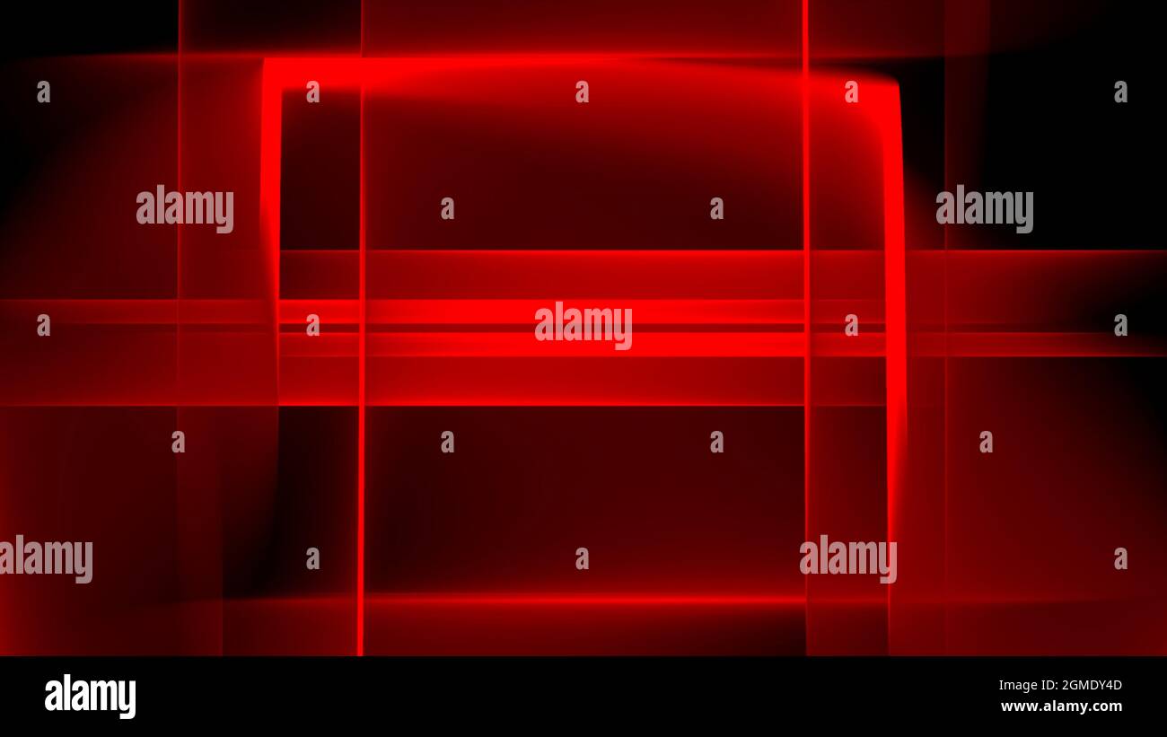 Abstract background 4k red light dark black neon waves and lines Stock Photo - Alamy