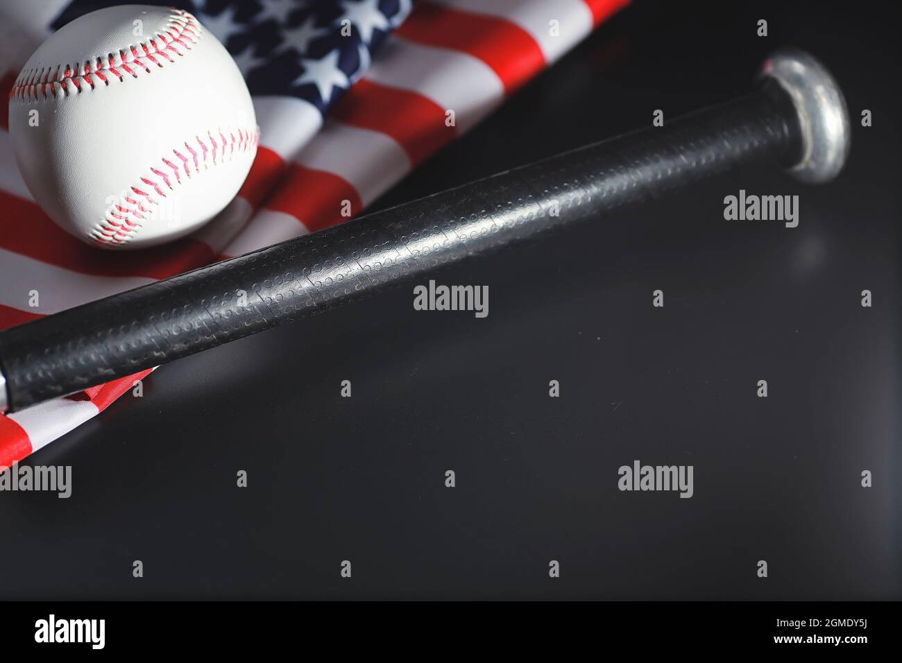American traditional sports game. Baseball. Concept. Baseball ball and ...