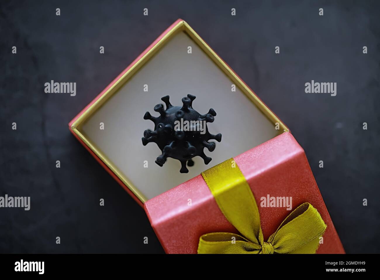 The concept of the world coronavirus pandemic. The geographical ...