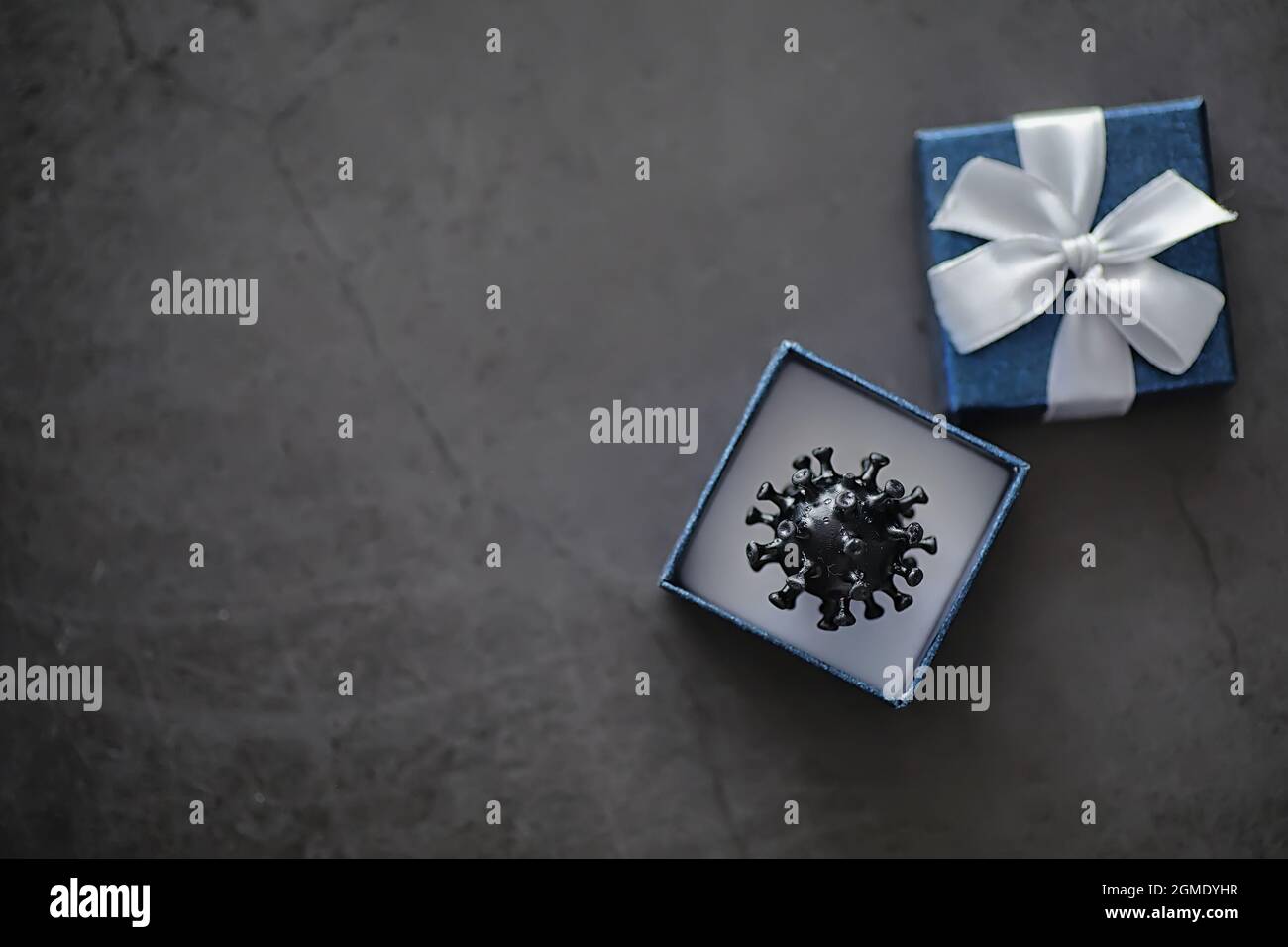 The concept of the world coronavirus pandemic. The geographical ...