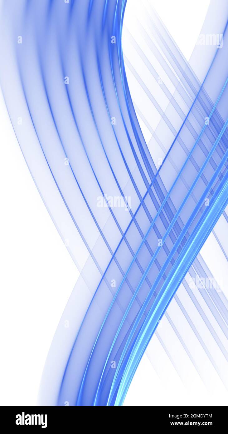 Abstract background 4k blue white light dark black waves and lines ...