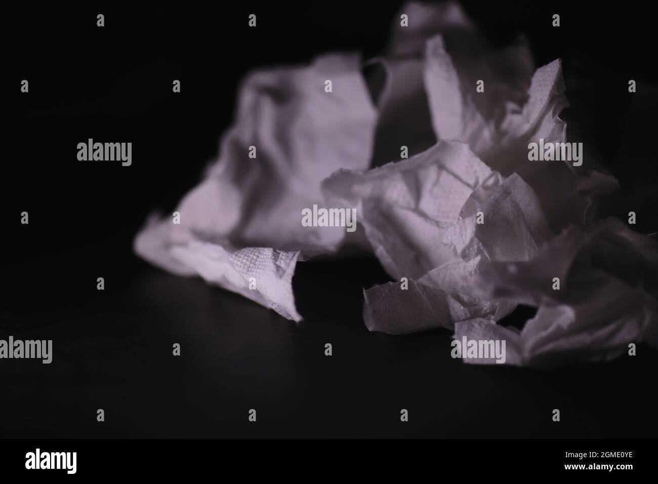 Personal protective equipment. Disposable medical mask. Gauze bandage respiratory protection ...