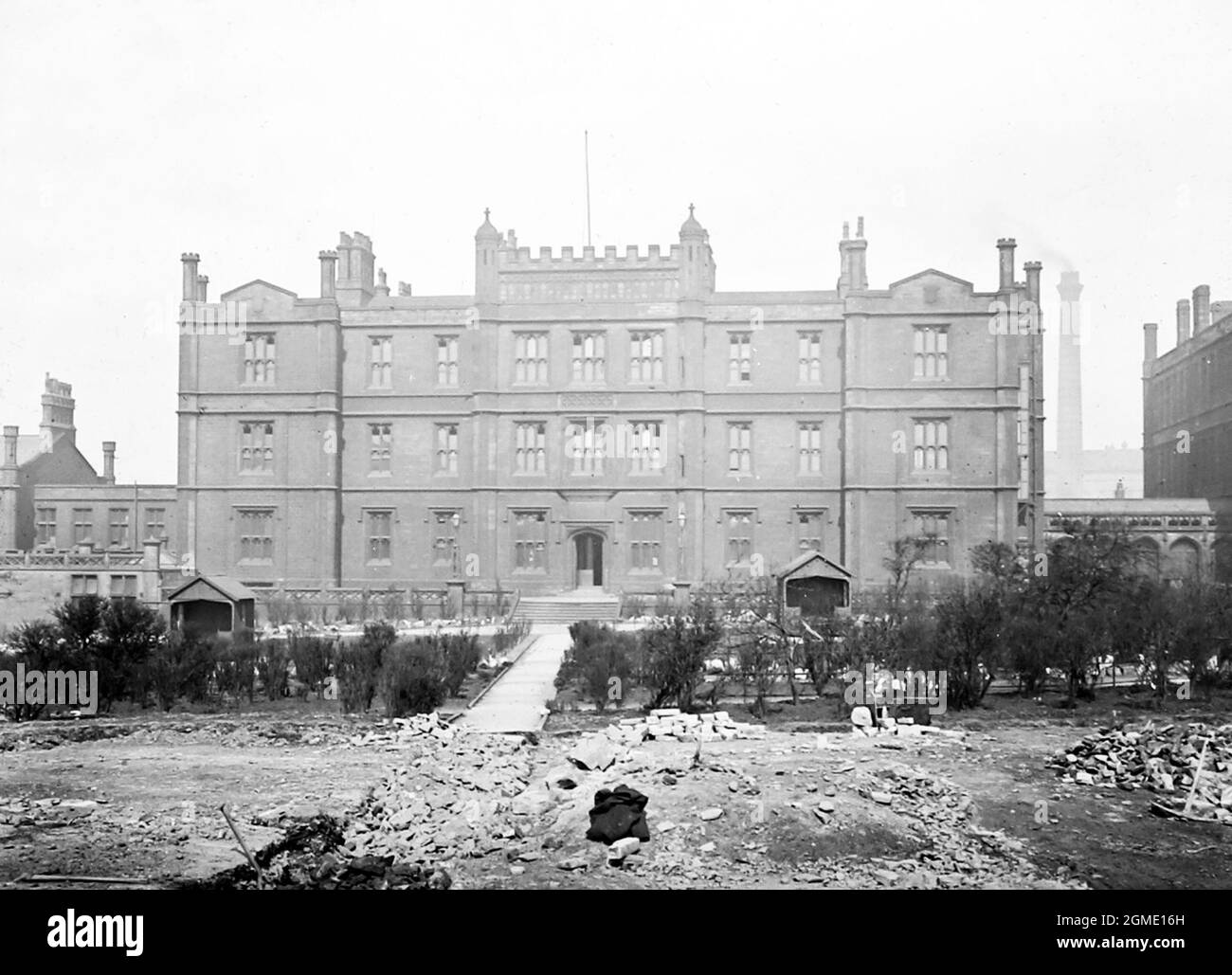 Bradford Infirmary, Victorian period Stock Photo - Alamy