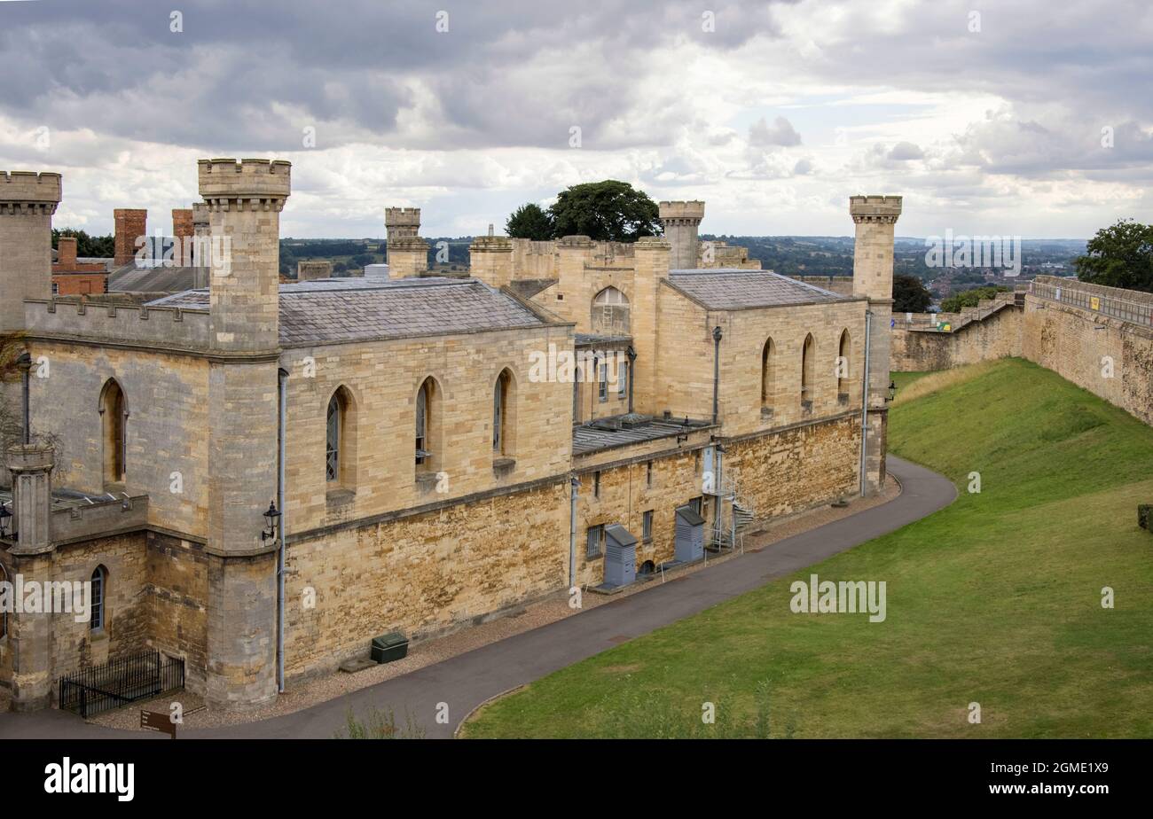 the courthouse inside the spectacular lincoln castle in the city of ...