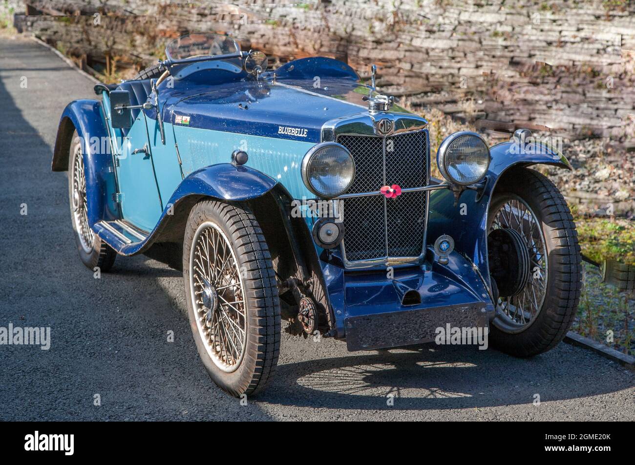 The MG J-type is a sports car that was produced by MG from 1932 to 1934 ...