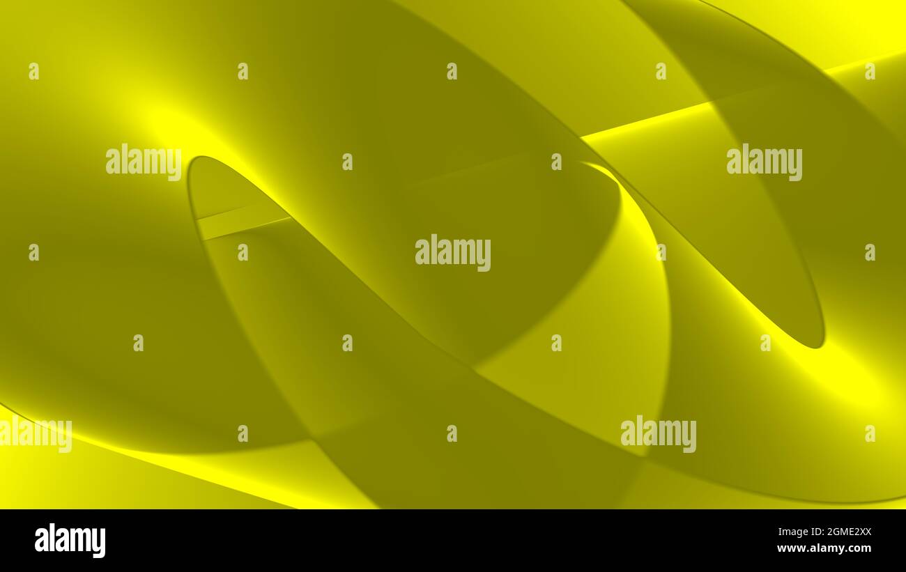 Background abstract 8K yellow gold waves lines curves gradient Stock ...