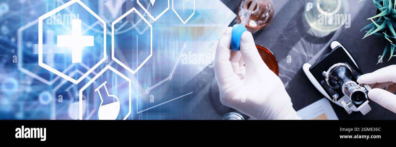 China drug development lab hi-res stock photography and images - Alamy