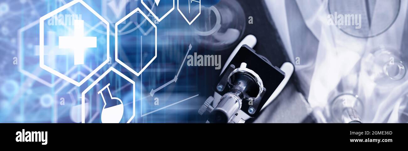 Laboratory research. Drug testing. Chemical experiments in the ...