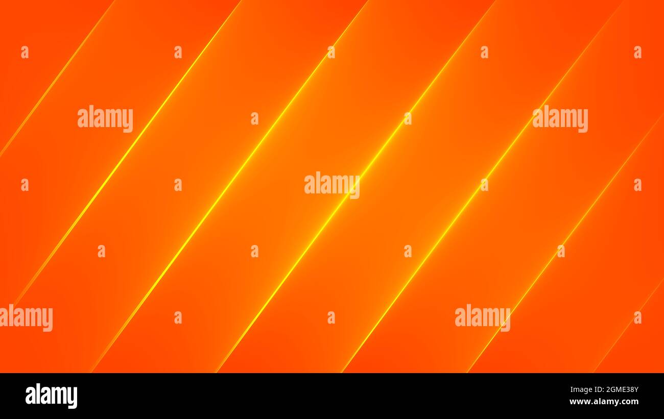 Background abstract 8K red orange gold yellow stripes waves lines ...