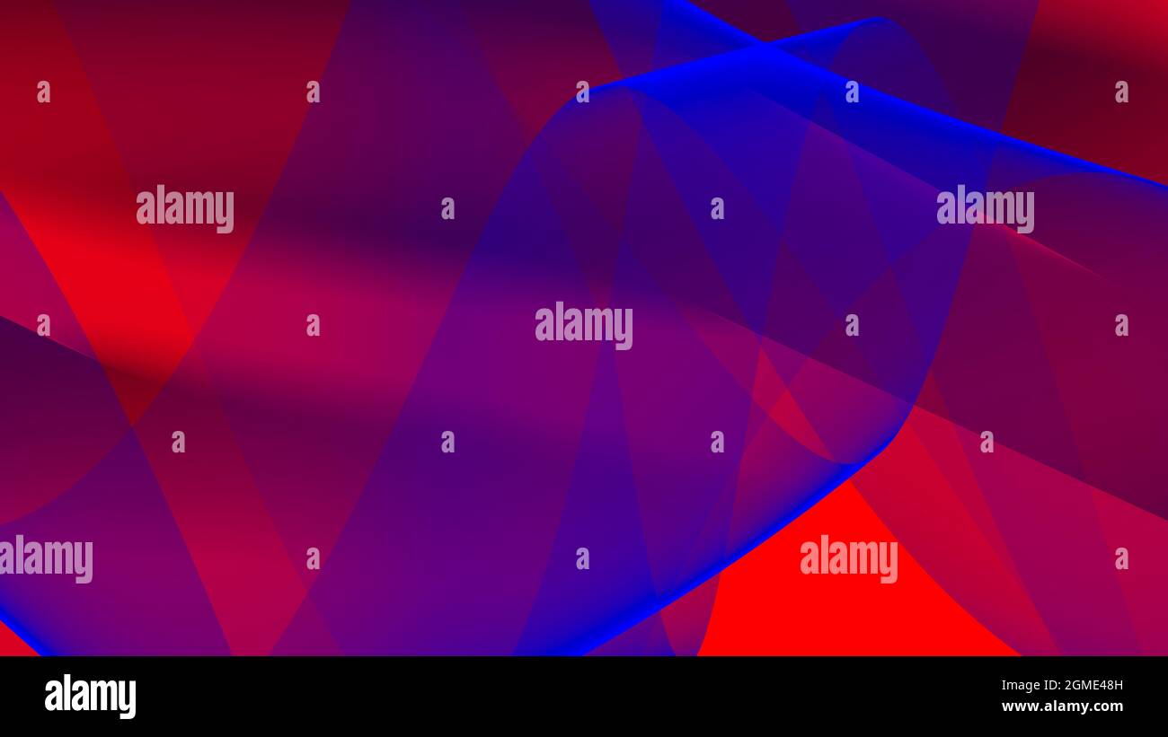 Background abstract 8K blue red white light blue dark blue waves lines ...