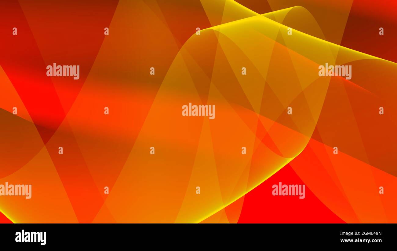 Background abstract 8K red yellow waves lines curves gradient Stock ...