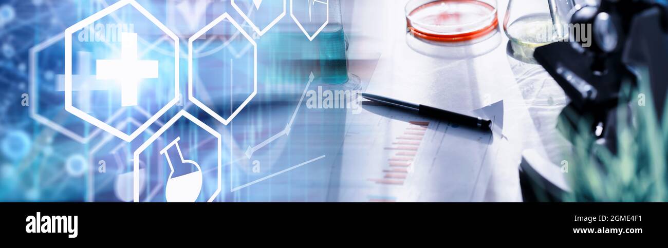 Laboratory research. Drug testing. Chemical experiments in the ...