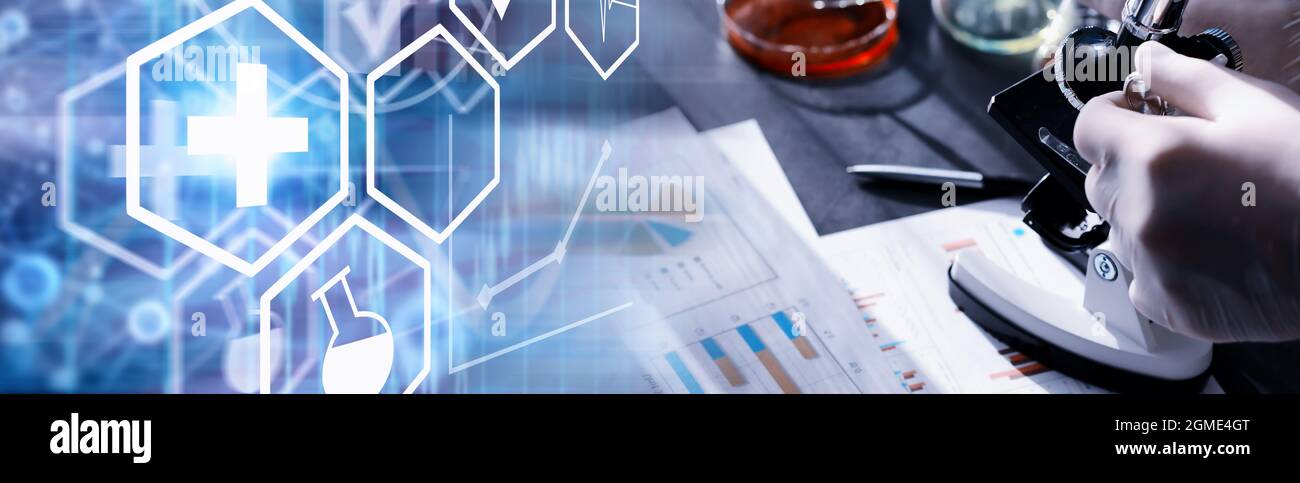 Laboratory research. Drug testing. Chemical experiments in the ...