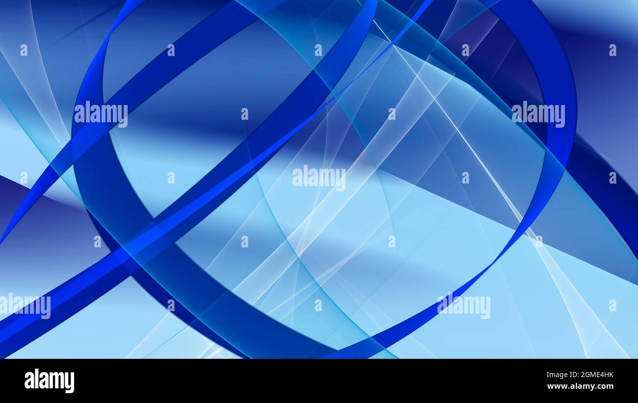 Background abstract 8K blue white light blue dark blue waves lines ...