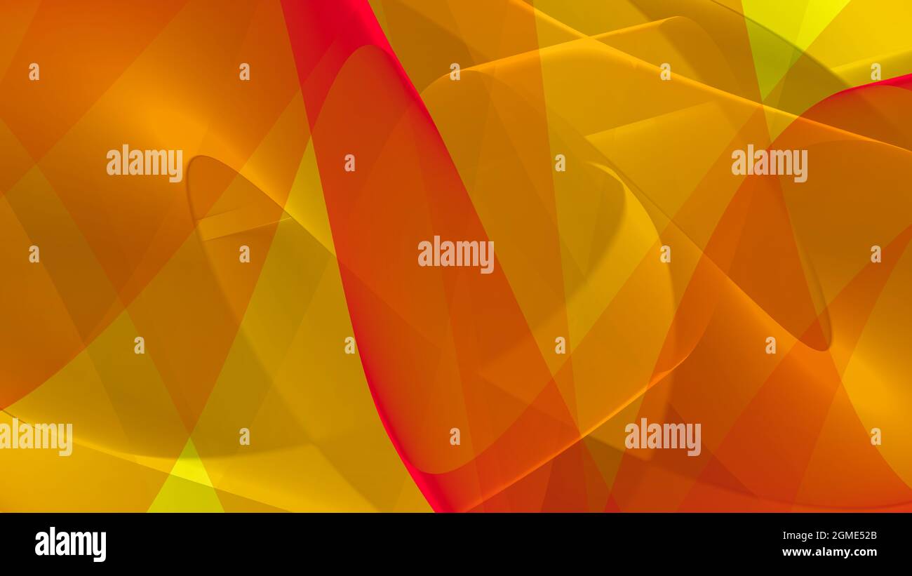 Background abstract 8K red orange gold yellow waves lines curves ...