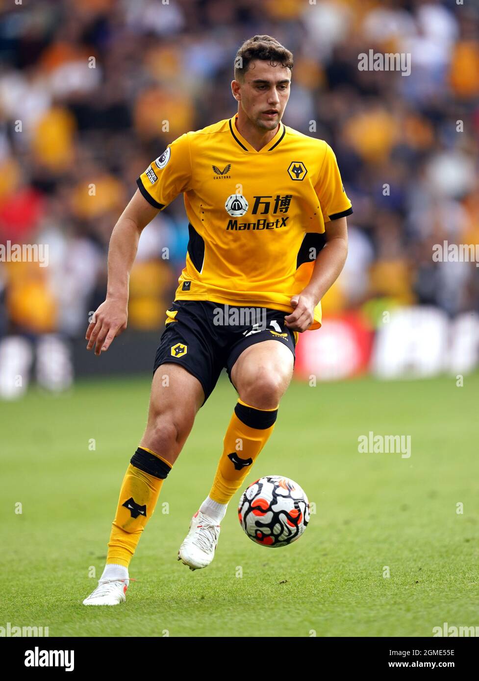 Wolverhampton Wanderers' Max Kilman during the Premier League match at ...
