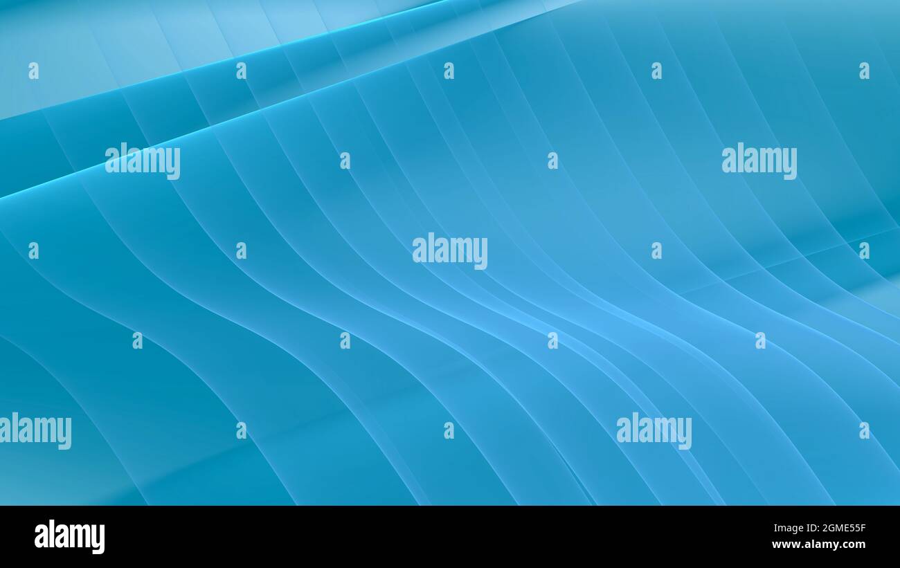 Background abstract 8K blue white light blue dark blue waves lines ...