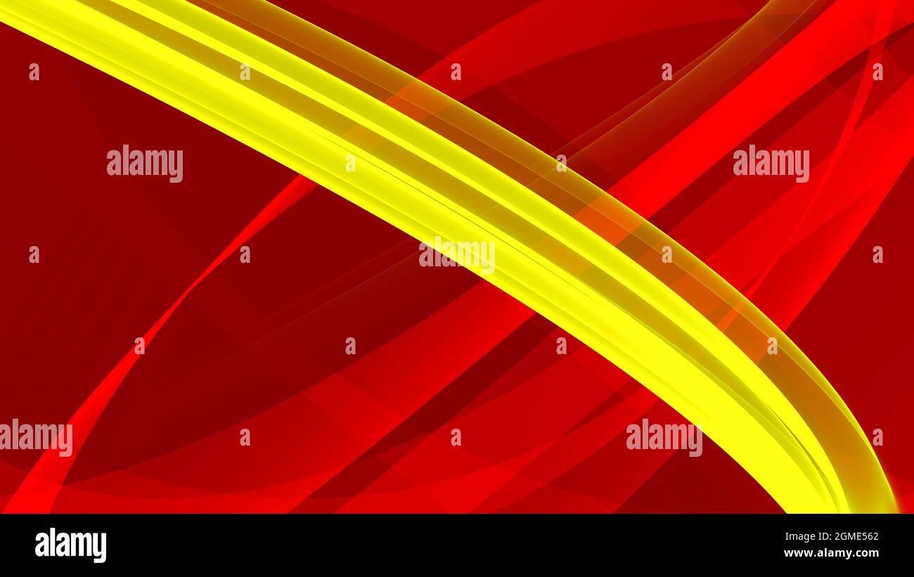 Background abstract 8K red yellow waves lines curves gradient Stock ...
