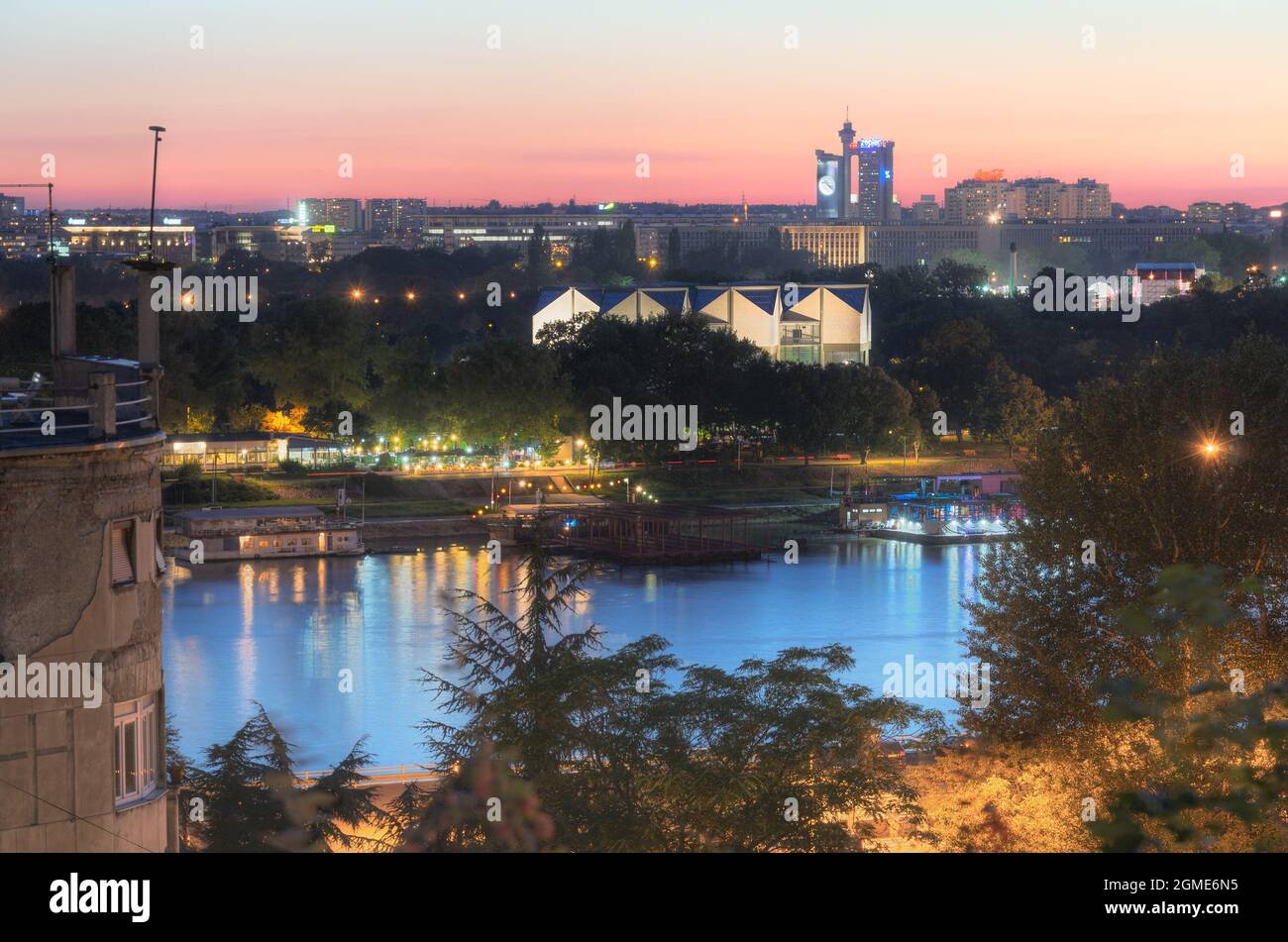 Belgrade view hi-res stock photography and images - Alamy