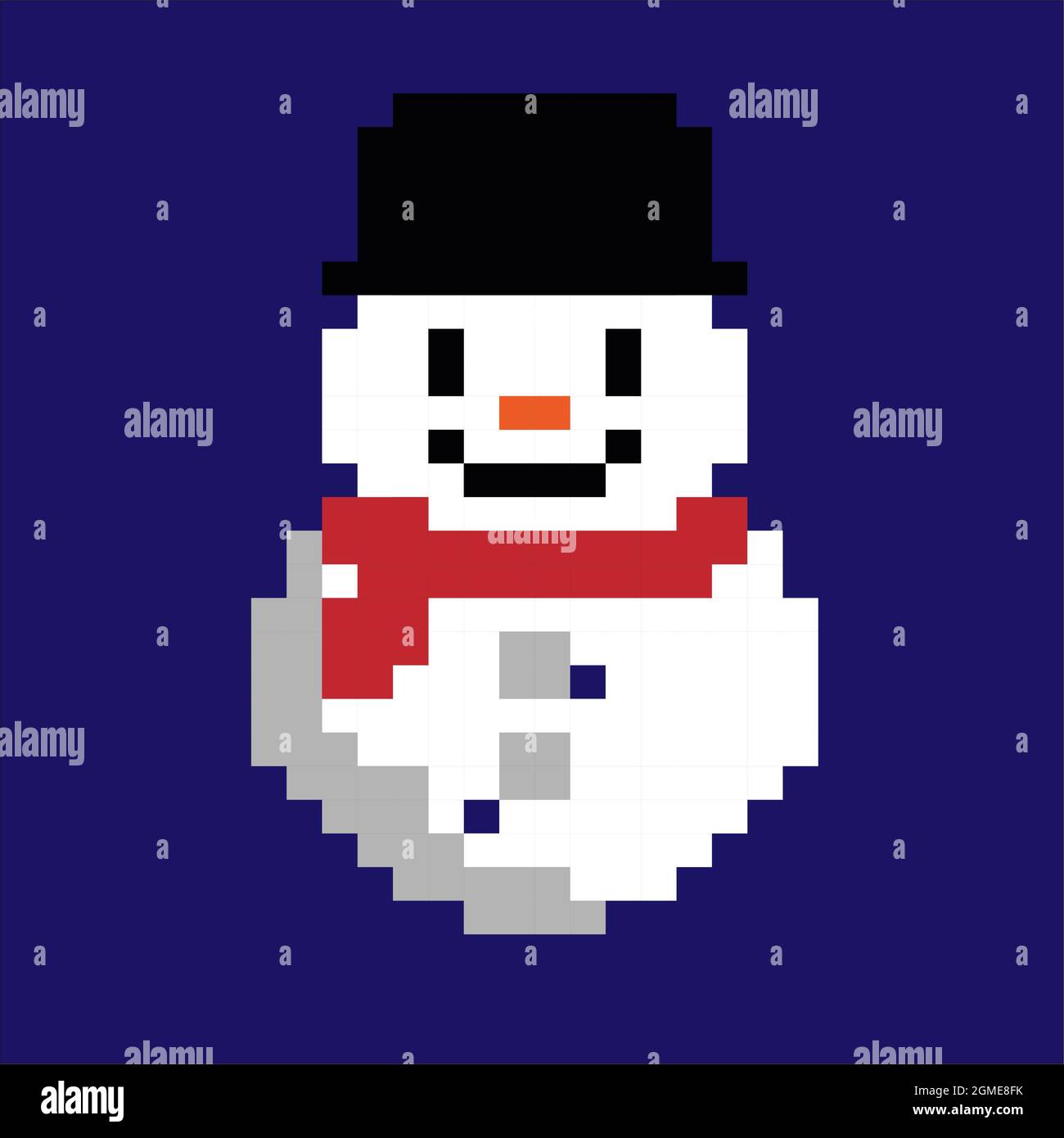 Happy snowman clipart hi-res stock photography and images - Alamy
