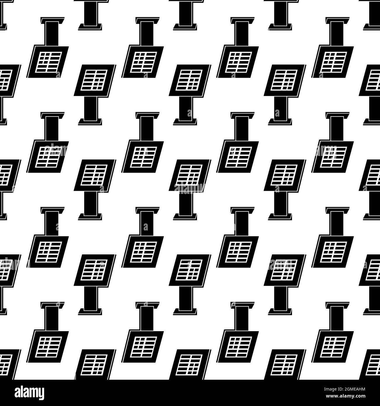 Market payment machine pattern seamless background texture repeat ...