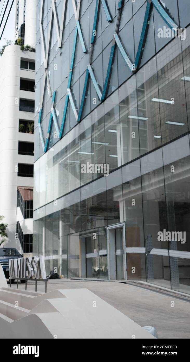 Vanissa Office Building Tower Skyscraper in Bangkok Thailand Stock ...