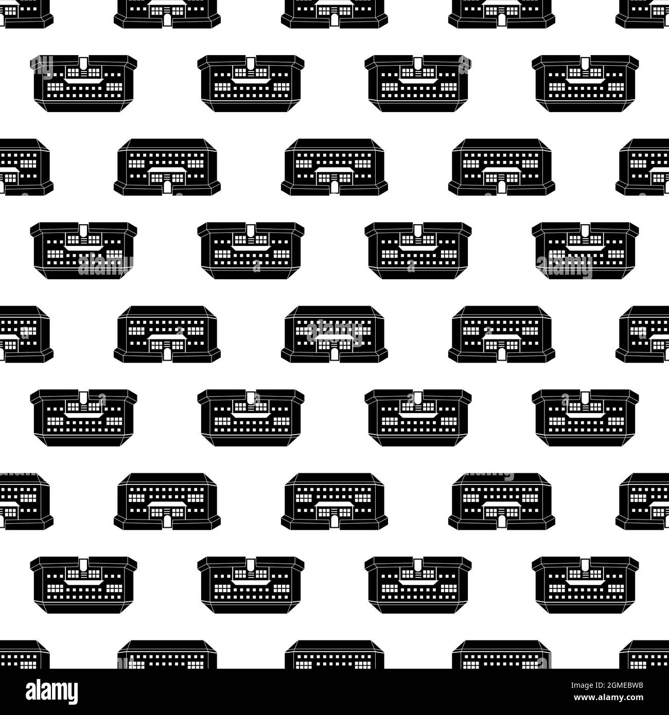 Indoor arena front view pattern seamless background texture repeat ...