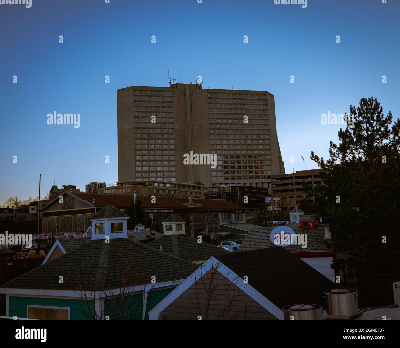 halifax skyline from the harbourfront Stock Photo - Alamy