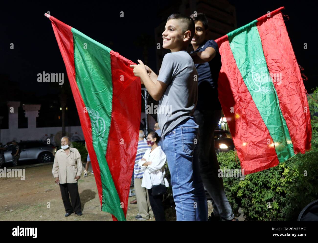 Lebanese national resistance front hi-res stock photography and images ...