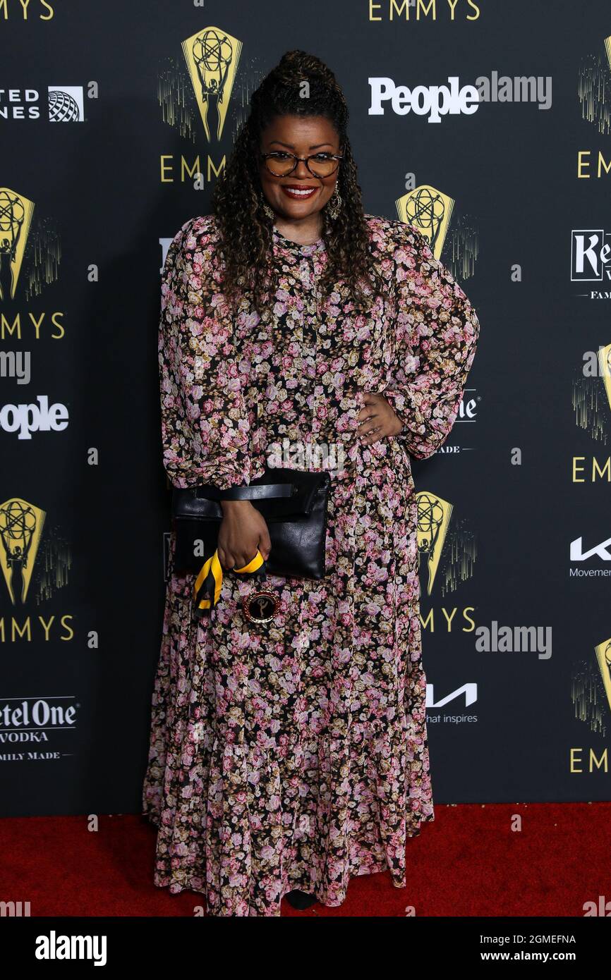 Yvette Nicole Brown arrives at the Emmys Performers Nominee Celebration ...